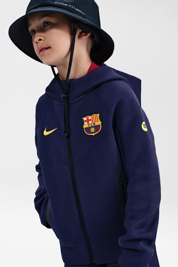 Sweat à capuche Nike FC Barcelona Tech Fleece - Imperial Purple