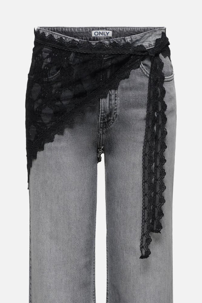 ONLSOF Spitzen Tuch / Foulard - Black